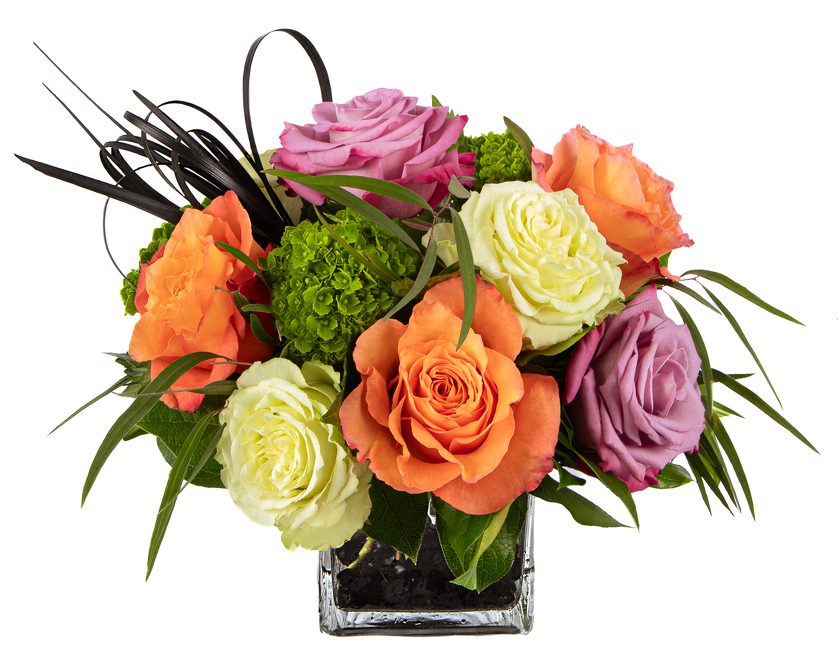 Spooky Rose Swirl | Haunted Harvest Floral Arrangement by Mockingbird ...